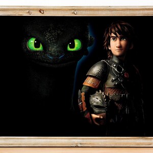 How to Train Your Dragon, Toothless, Printable Poster Download ...