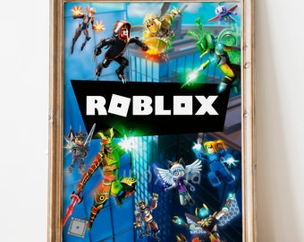 Roblox Printable Poster | Etsy