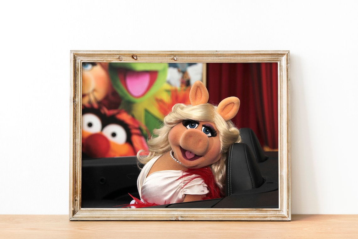 Miss Piggy Poster, Printable Banner, Download Print, Wall Decor - Etsy