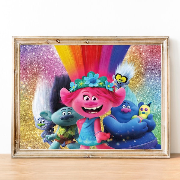 Trolls Poster - Etsy
