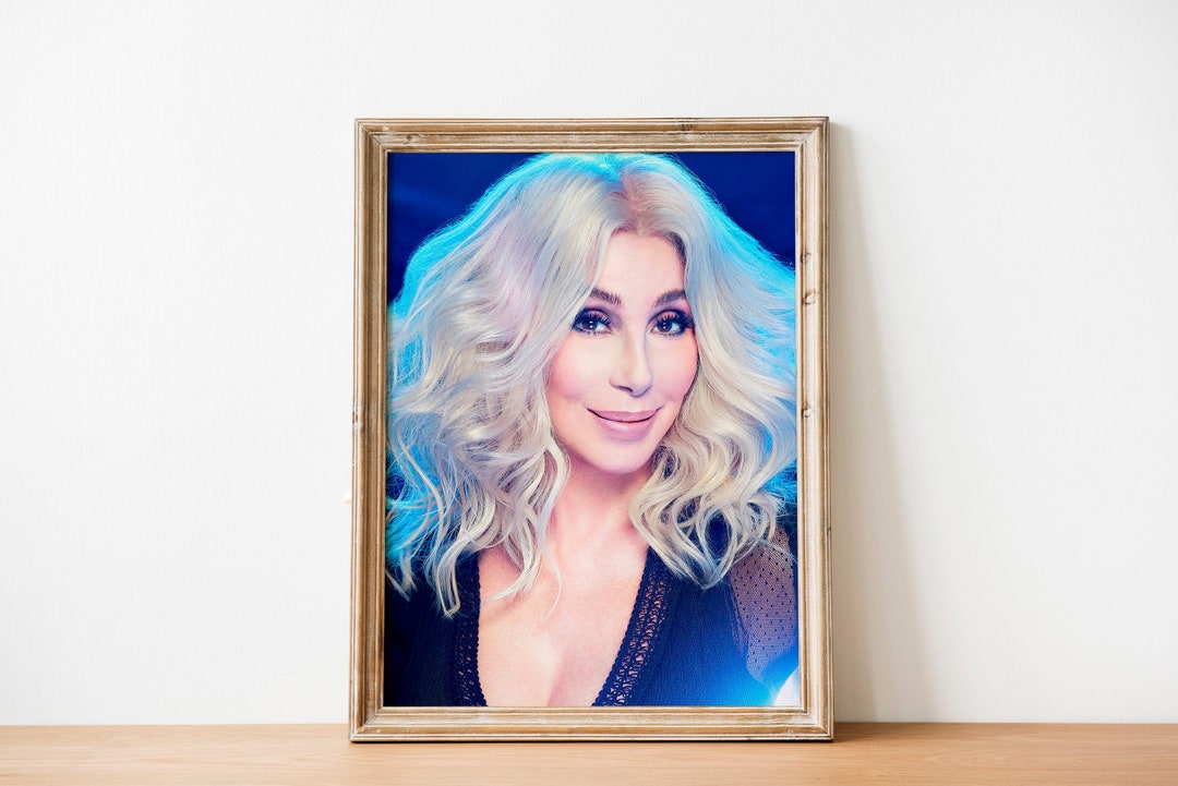 Cher Printable Poster, Wall Art Prints, Download Print Digital, Gift ...