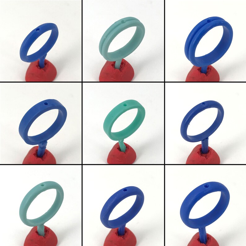 Lost Wax Casting Jewelry Molds 9 Rings Set Pattern Lost Wax Casting ...