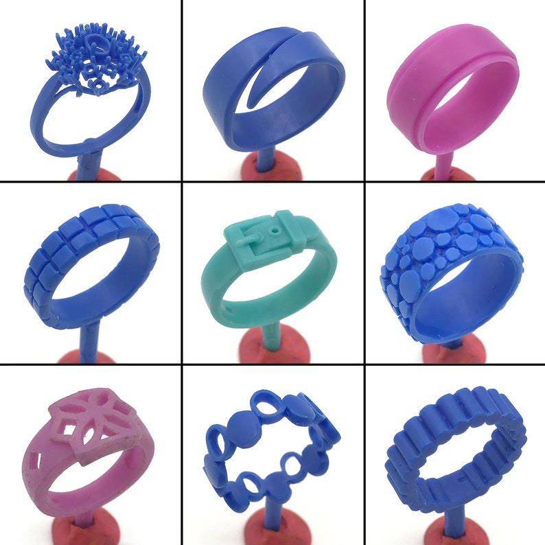 Ring Lost Wax Casting Jewelry Molds 9PC Set Thor Mjolnir Belt Pattern ...