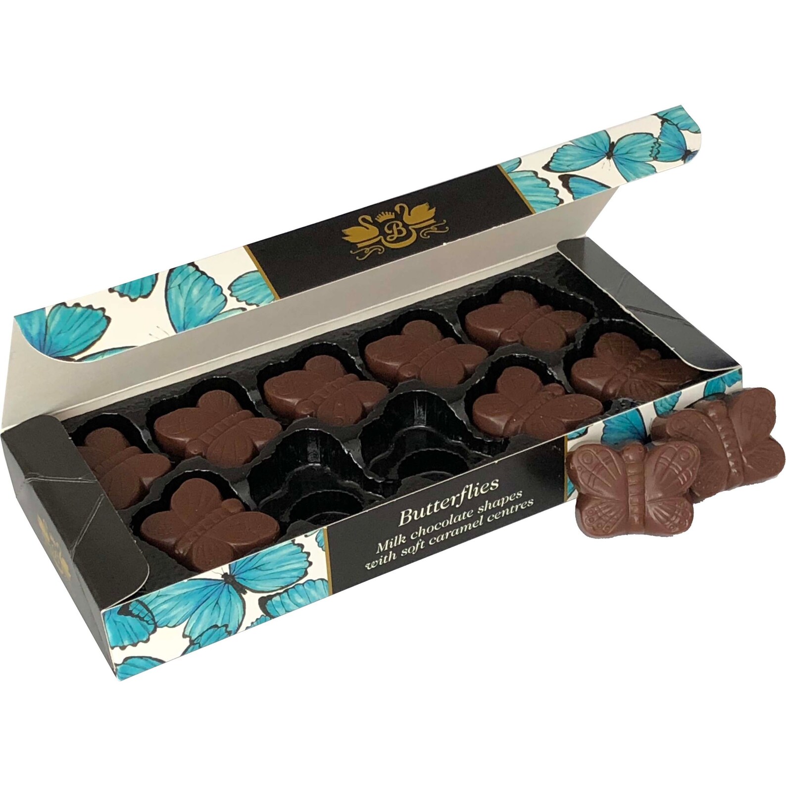 Milk Chocolate Butterflies 100g - Etsy