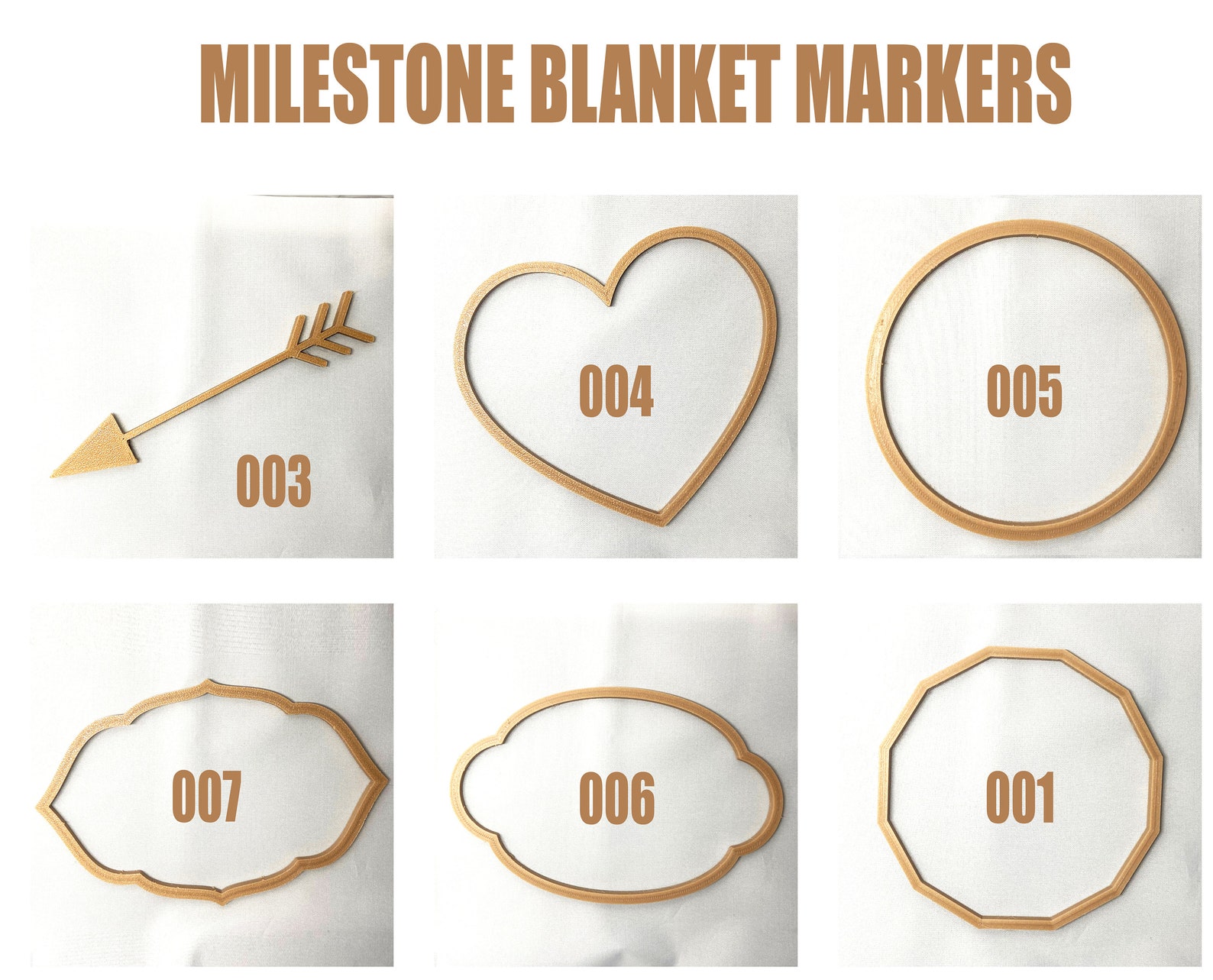 Milestone Marker | Milestone Blanket Marker | Hoopla Ring | Blanket ...
