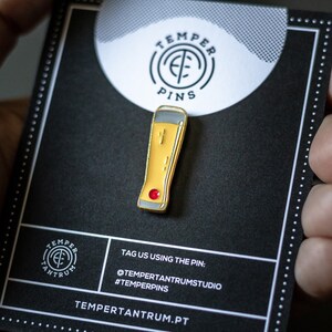 Beer Enamel Pin - Etsy