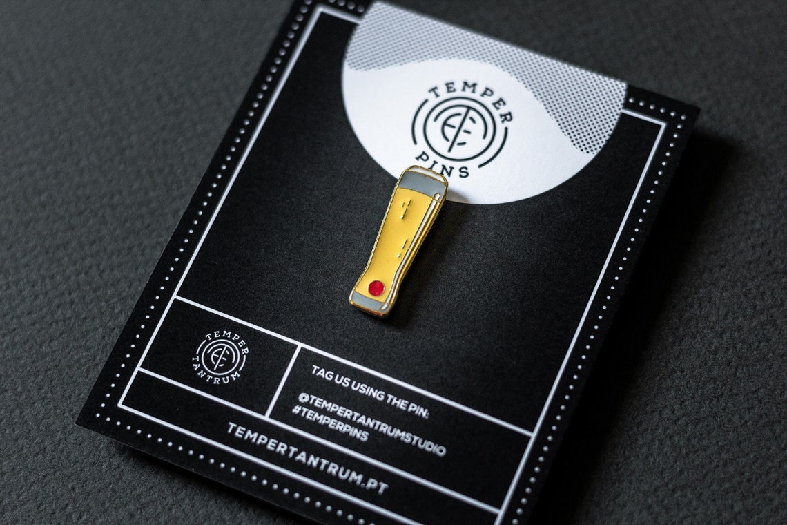 Beer Enamel Pin | Etsy