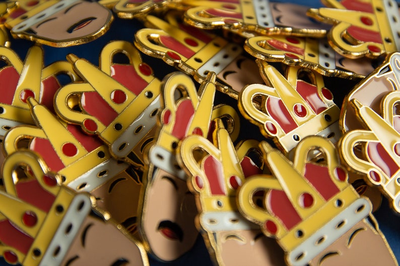 Queen Mercury Enamel Pin - Etsy