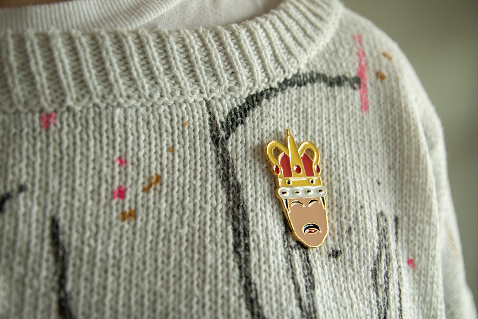Queen Mercury Enamel Pin - Etsy