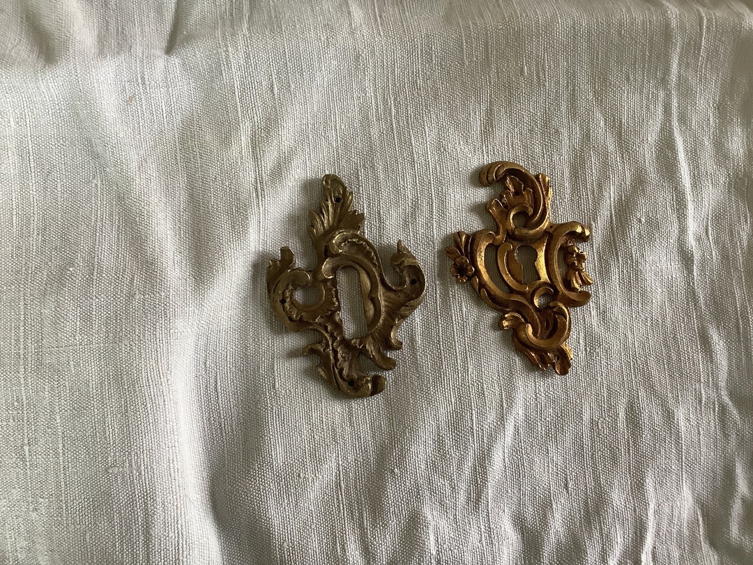 Vintage Antique 1900s French Escutcheon Key Hole Keyhole - Etsy