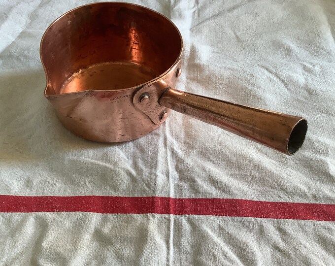 Antique Copper Sugar Pan Made in France 1900s Made by Gaillard Paris ...