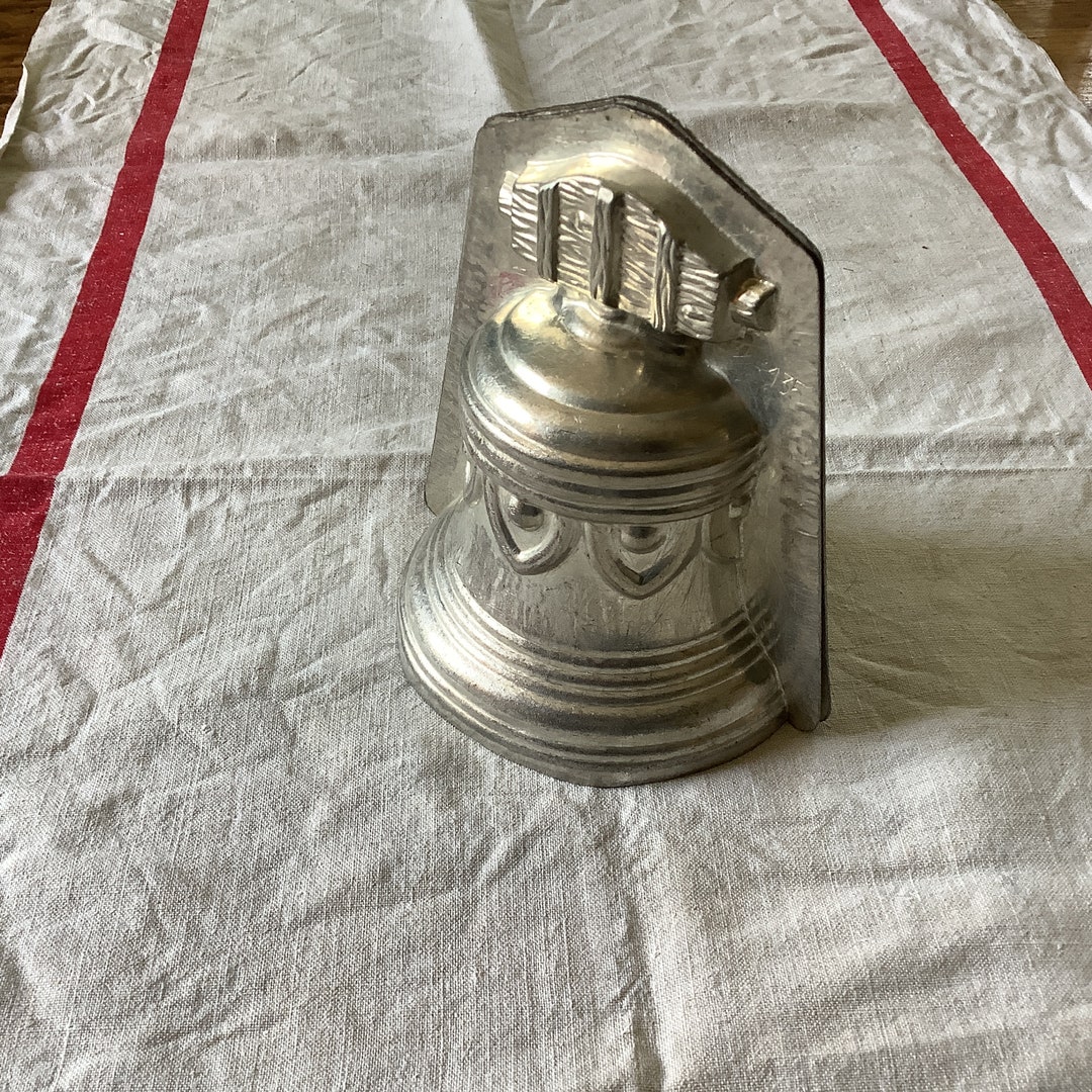 1950s Large Chocolate Candy Bell Mould / Mold Metal Cast, Made in a ...