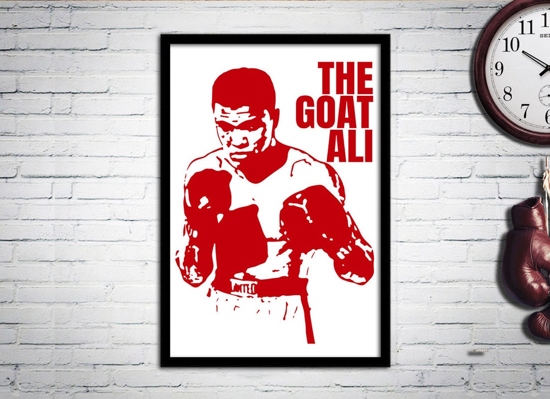 Muhammad Ali Vintage Poster, Instant Download, High Quality Image, 300 ...