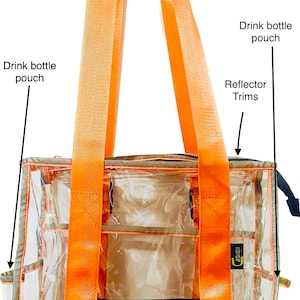 Clear Bag Tote Convertible Backpack - Etsy