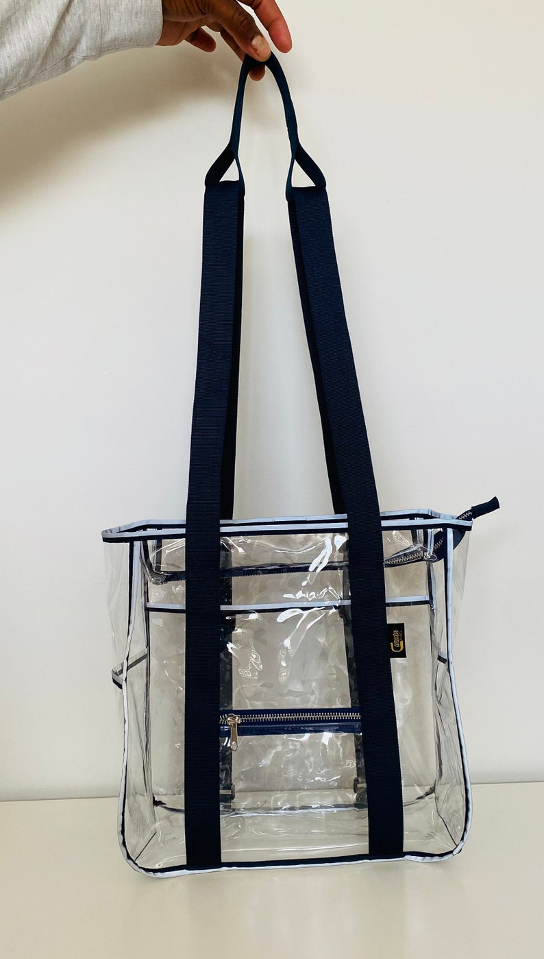Clear Bag Tote Convertible Backpack - Etsy