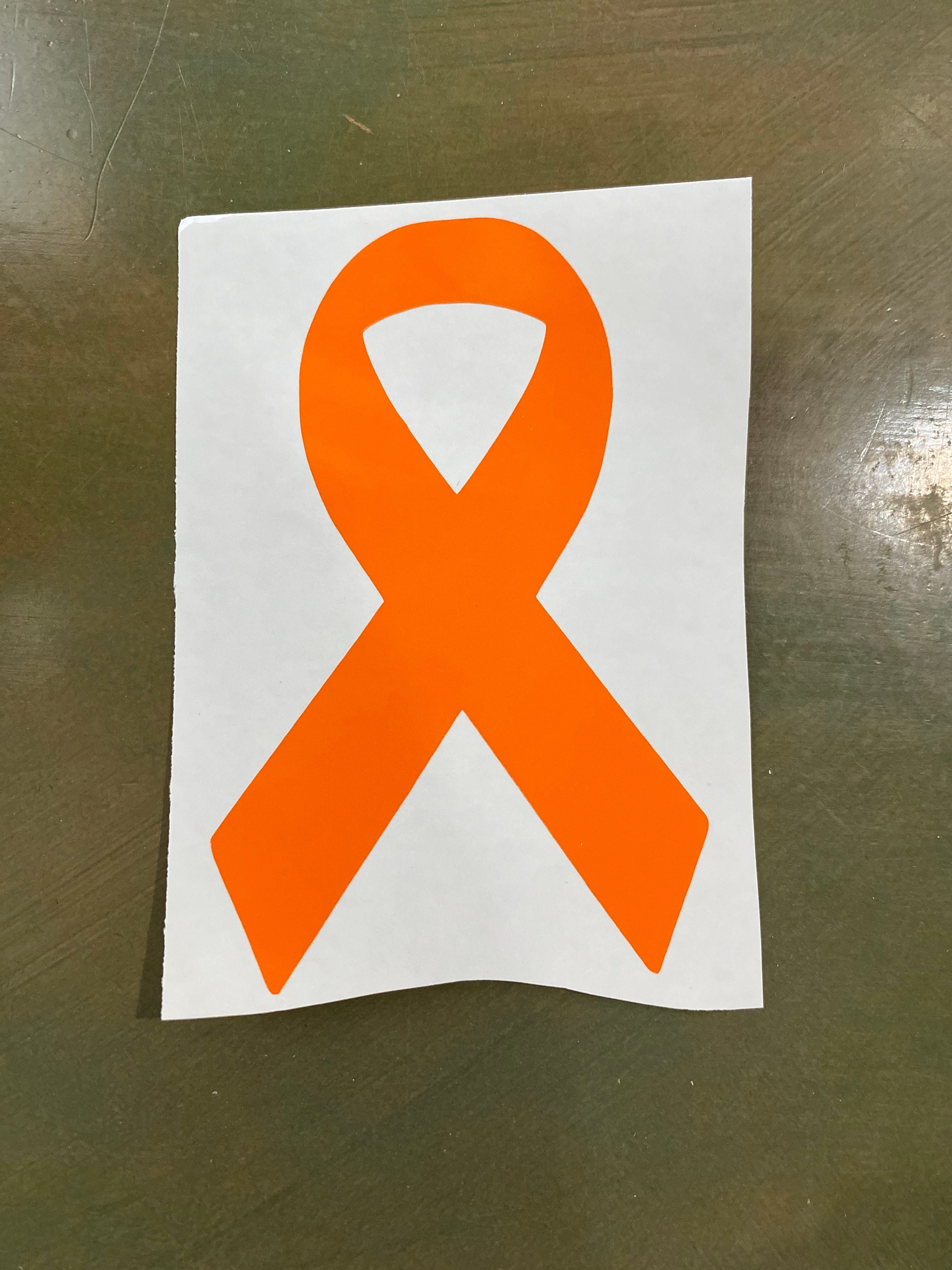 Customizable Cancer Ribbon Car Decal - Etsy
