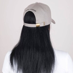 Satin Lined Grey Baseball Cap (half Also Available) for Curly Hair - Etsy