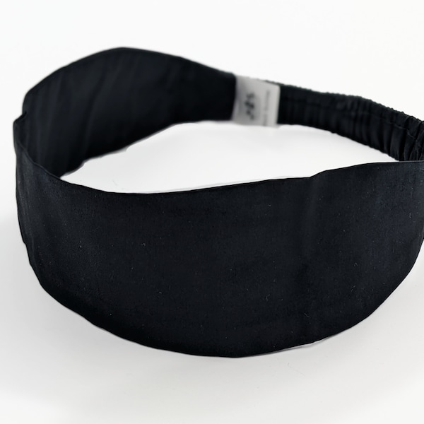 Black Headband - Etsy