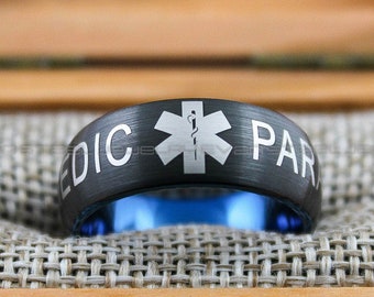 Paramedic Wedding Ring - Etsy