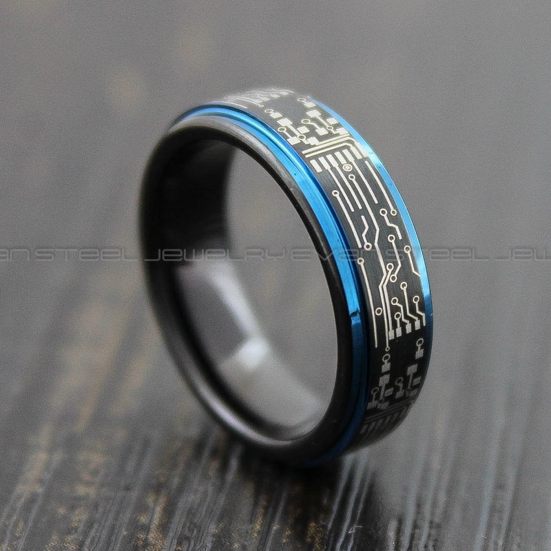 Circuit Board Ring - Etsy