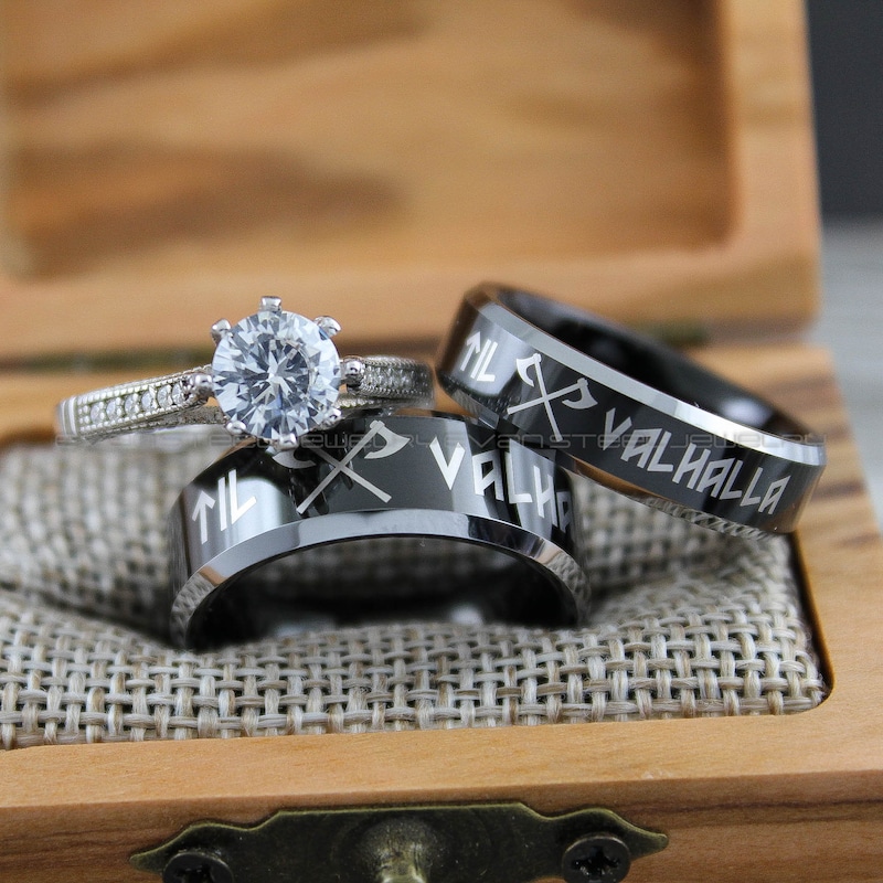Viking Wedding Ring - Etsy