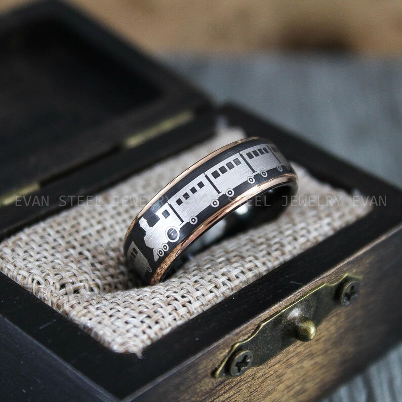 Railroad Ring, Railway Tracks Ring, Train Tracks Ring, Train Tracks ...