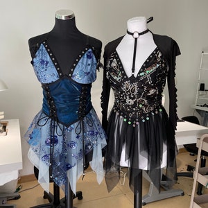 Witch Outfit, Witch Costume, Bluewitch Outfit, Celestial Outfit, Rave ...