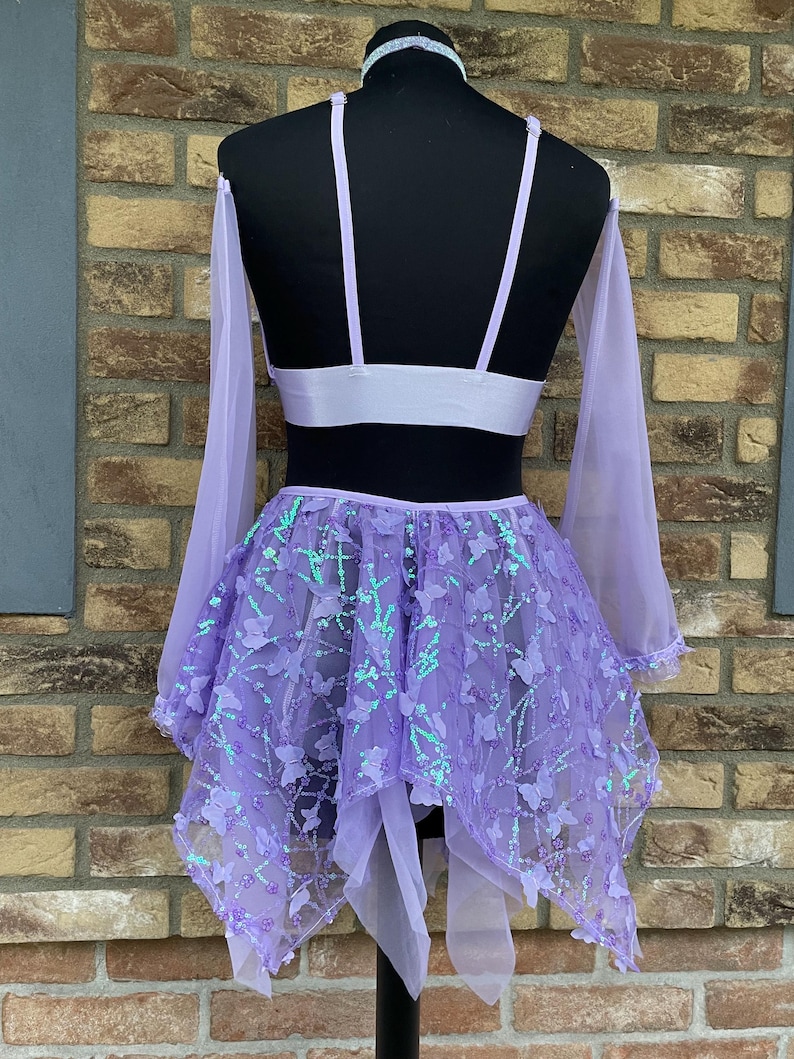 READY TO SHIP! Fairy Rave Outfit , Purple Festival Set, Butterfly Fairy ...