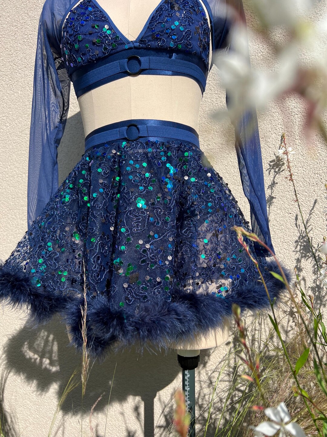 LAST ONE Blue Rave Outfit *RAVERORA* - Etsy