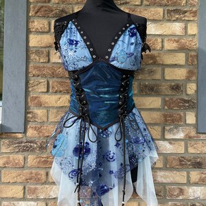 Witch Outfit, Witch Costume, Bluewitch Outfit, Celestial Outfit, Rave ...
