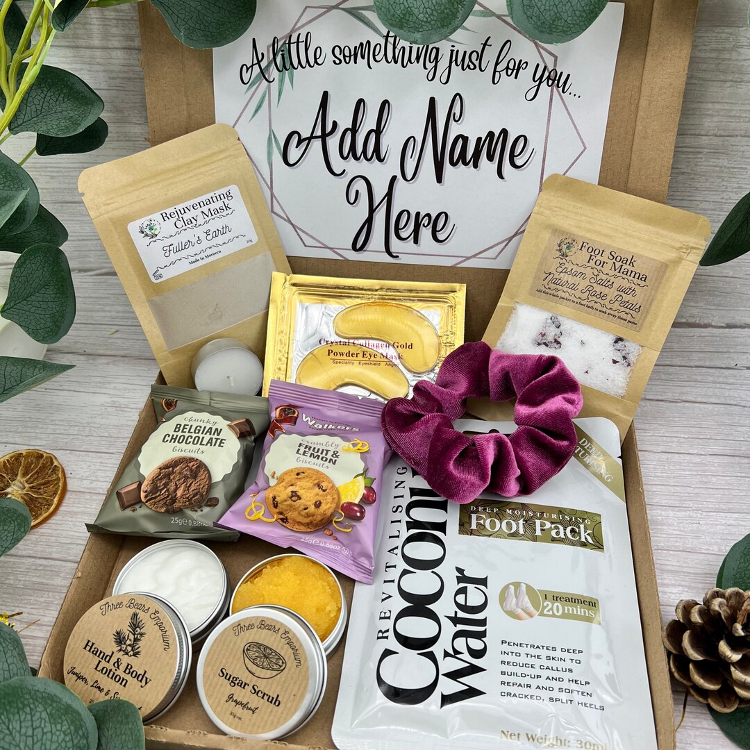 Hug in a Box Gift | Treat Box | Personalised | Letterbox Gifts | Get ...