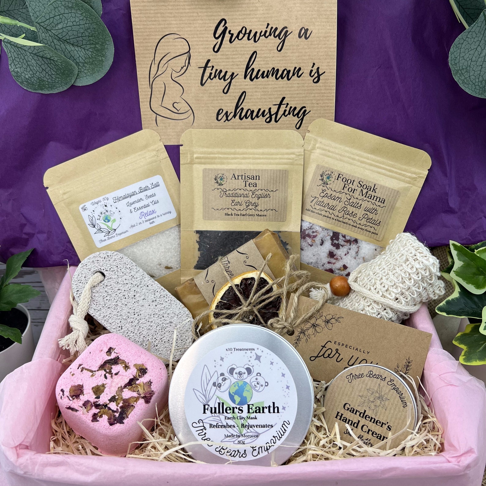 Mum to Be Care Package During Pregnancy - Maternity Gift - Mum to Be ...