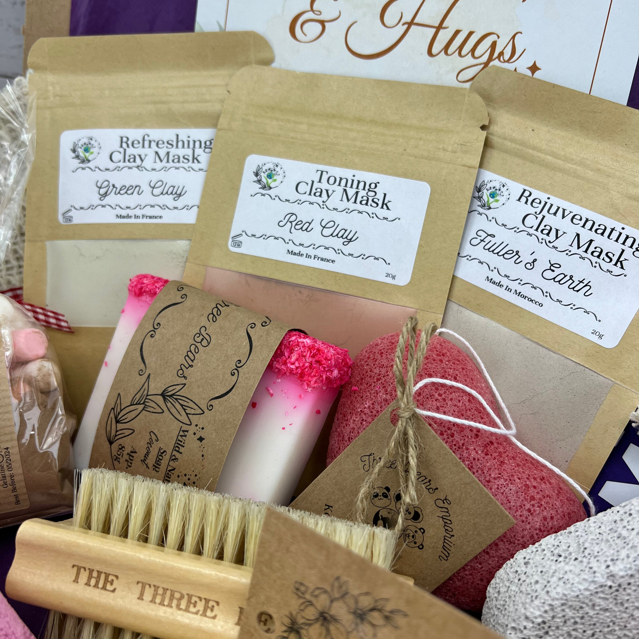 Hug in a Box Gift Treat Box Personalised Thinking of You - Etsy UK