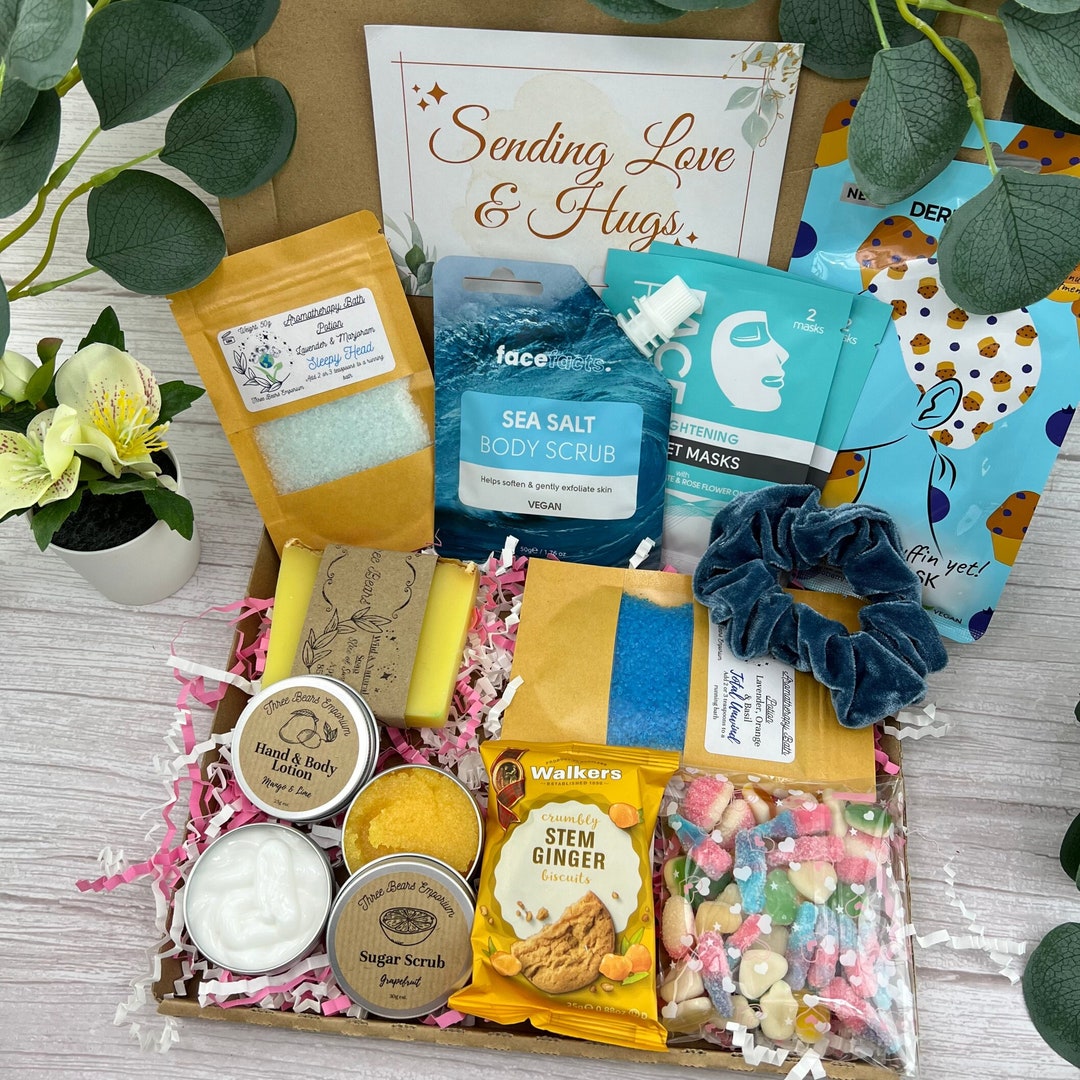 Relaxation Hug in a Box - Recovery Get Well Soon Gift - Thinking of You ...
