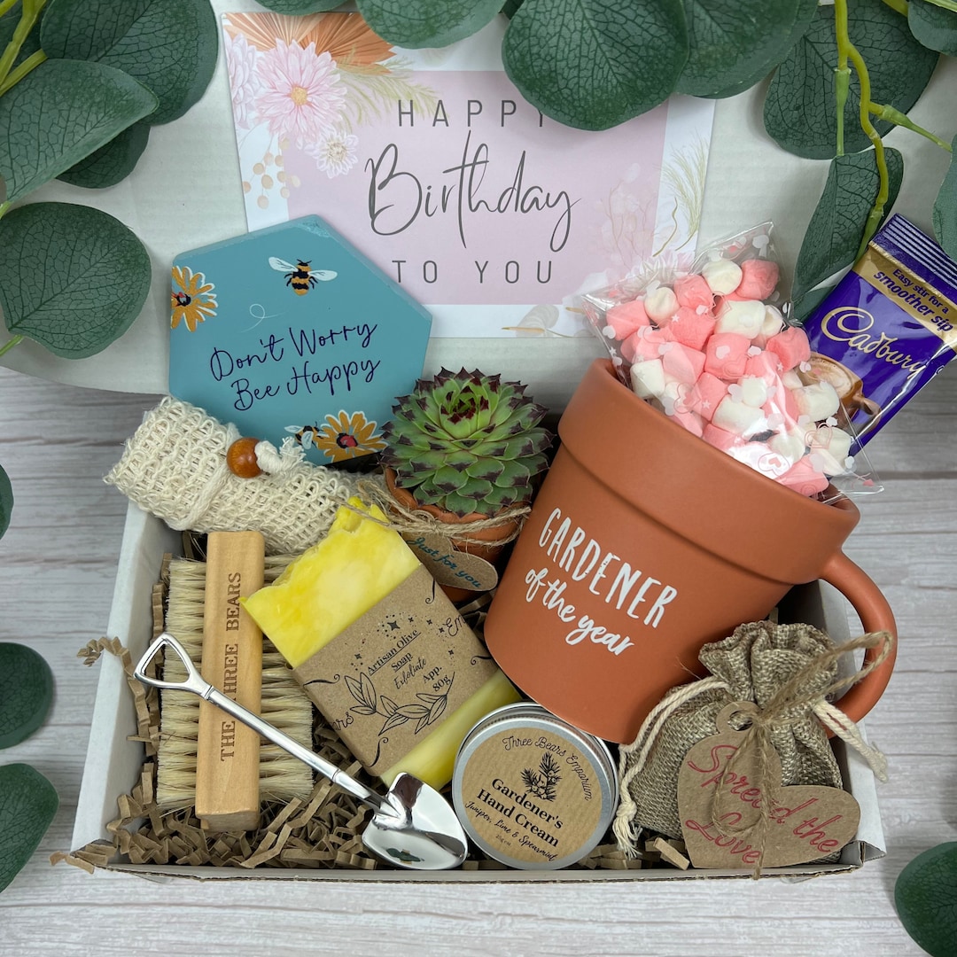 Ladies Gardening Hamper, Birthday Garden Letterbox Gift for Mum ...