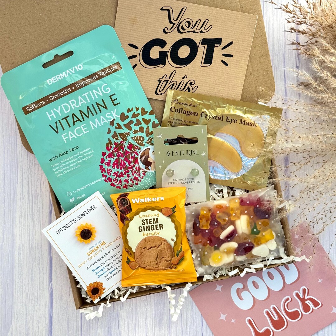 Good Luck Exam Gift - Exam Care Package - Good Luck Charm - Gcses, Sats ...