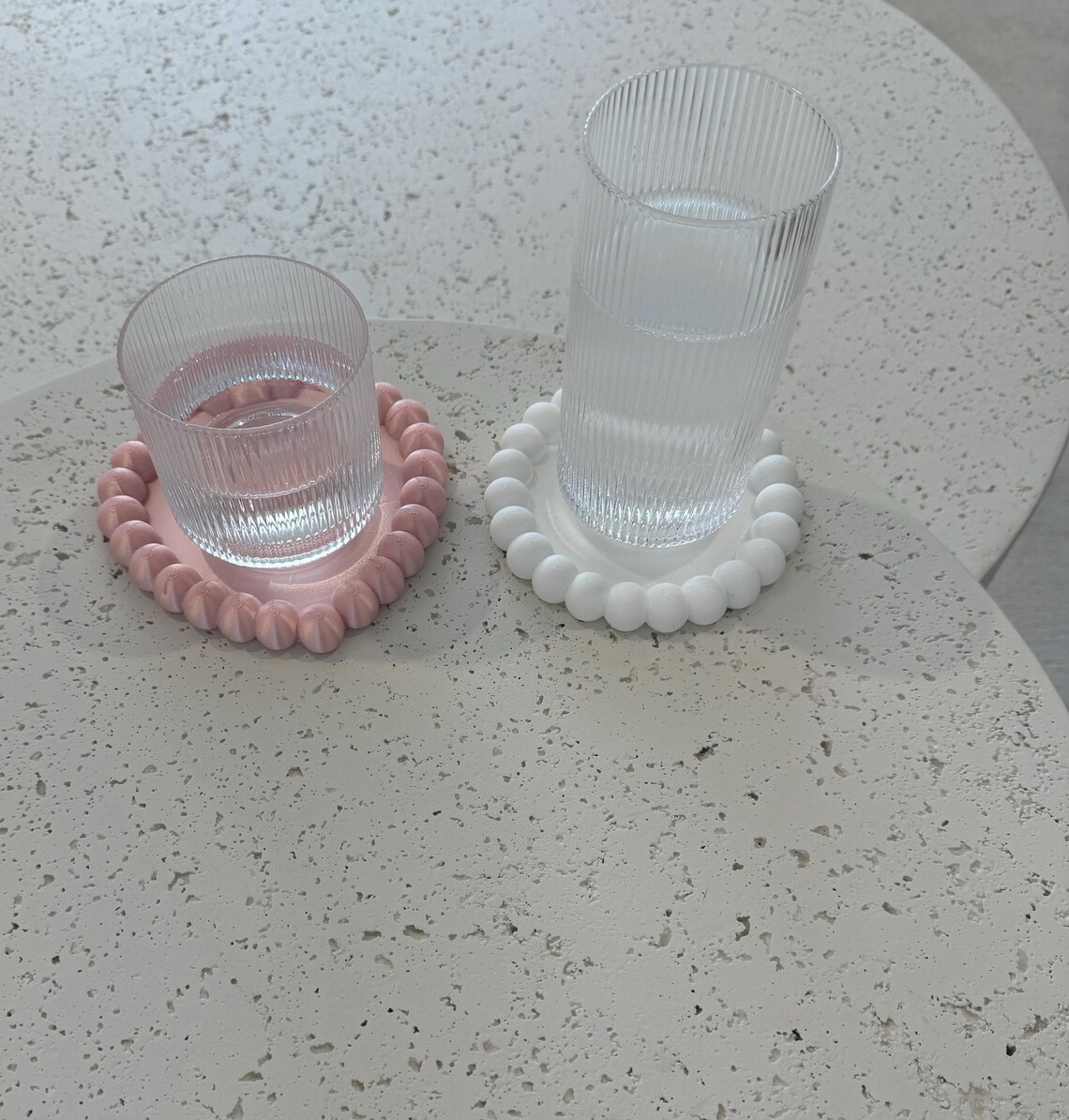 Round Bubble Coaster 3D Print File - Etsy