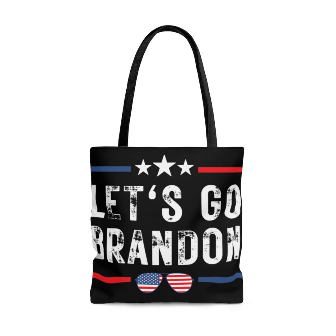 Let's Go Brandon Tote Bag, Lets Go Brandon Bag, Nascar Bag, Nascar Fan ...