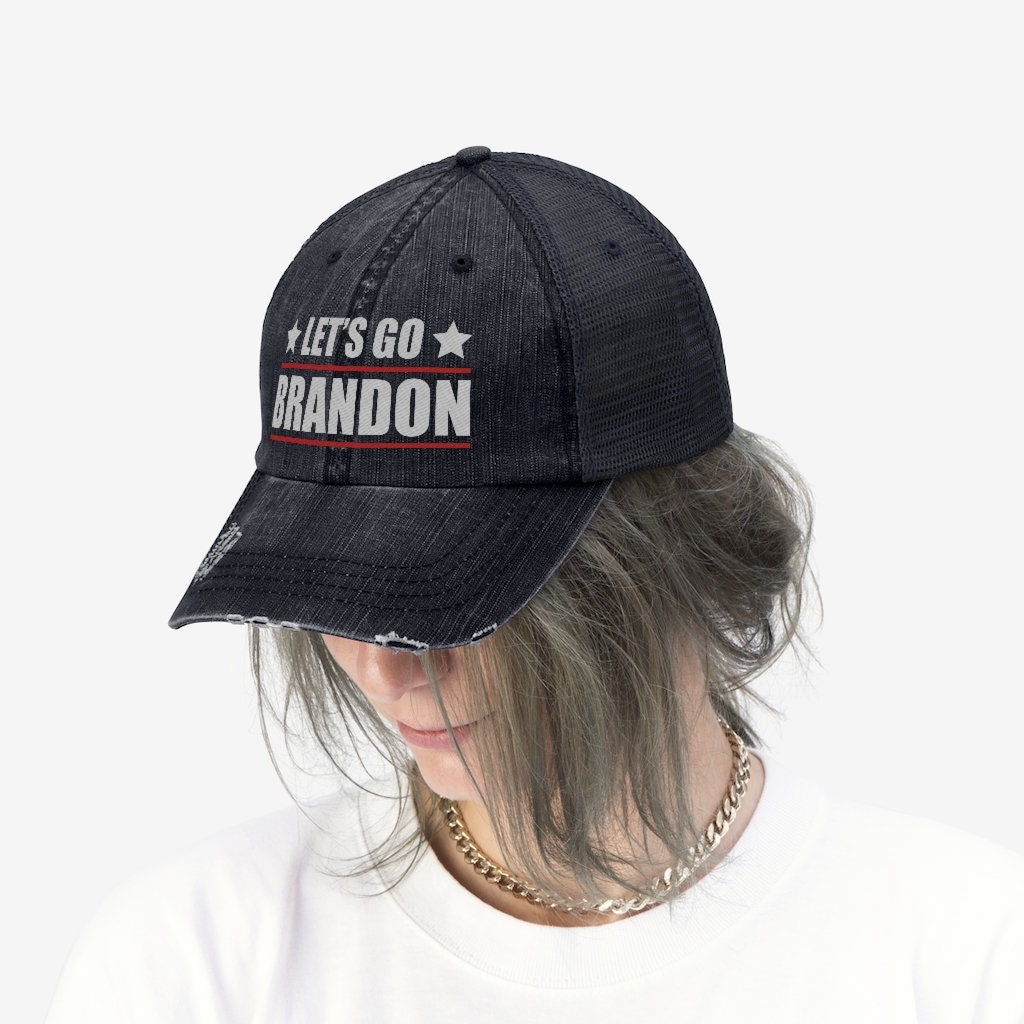 Let's Go Brandon Trucker Cap, Lets Go Brandon Cap, Nascar Cap, Father ...