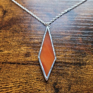 Stained Glass Necklaces - Etsy