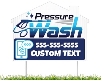 Pressure Washing Yard Signs - Etsy