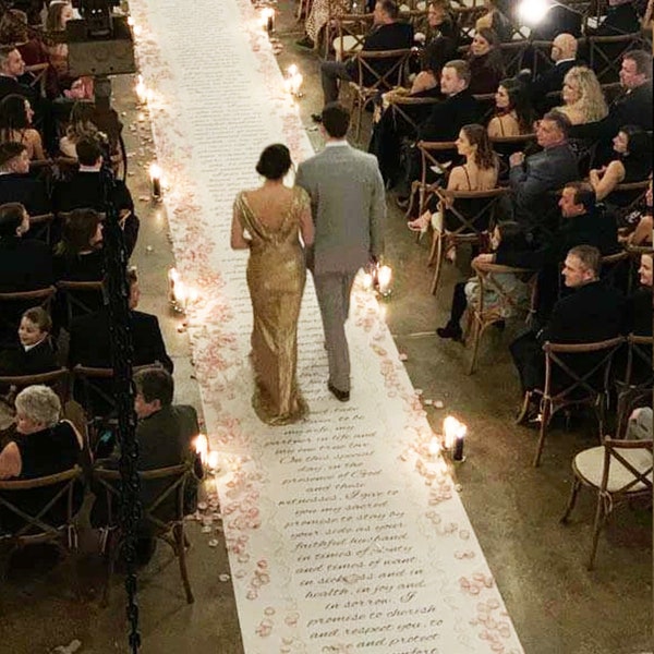 Custom Aisle Runner - Etsy