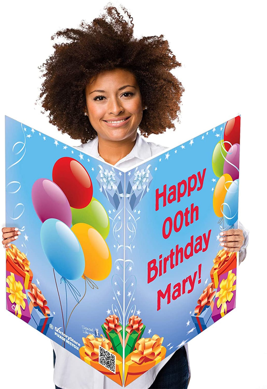 36" Jumbo Birthday Card: Personalized Giant Greeting Card - Etsy