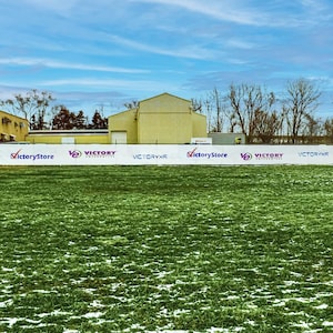 Custom Logo Mesh Fence Wrap, Business Branding Windscreen, American ...