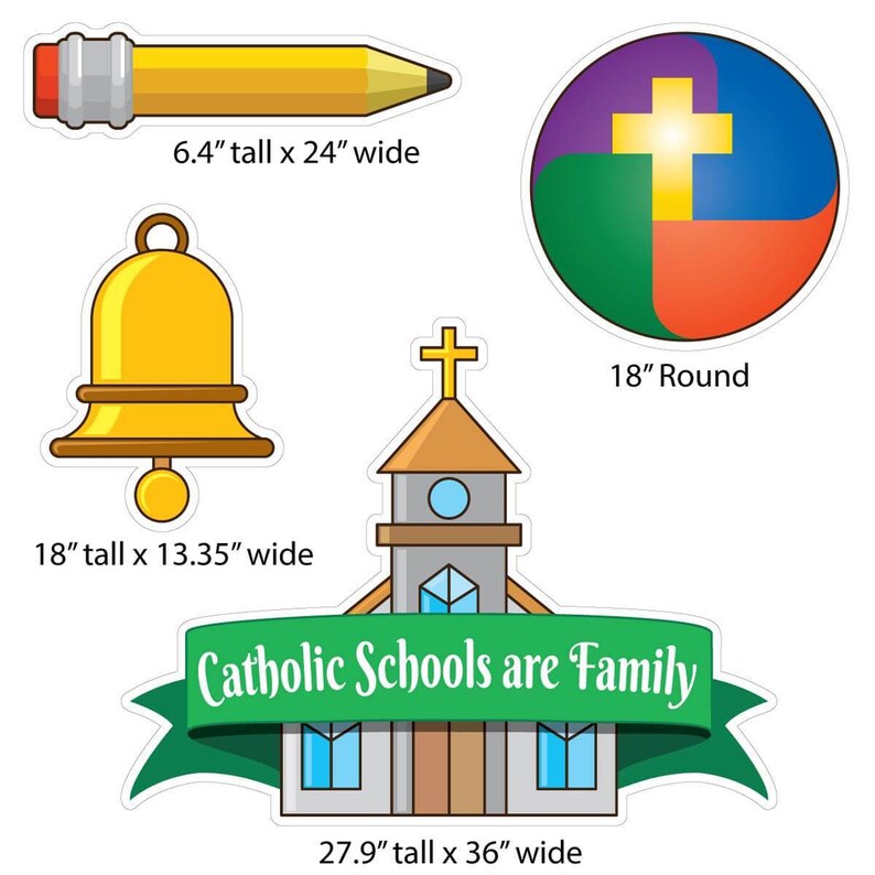 Catholic Schools Week 10pc Religious Outdoor Yard Sign Lawn - Etsy