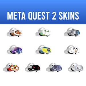 Meta Quest 2 Vinyl Skins - Covers Headset & Controllers | Oculus Quest ...