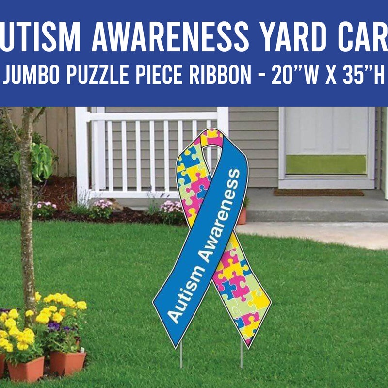 Autism Outdoor Yard Sign - Etsy