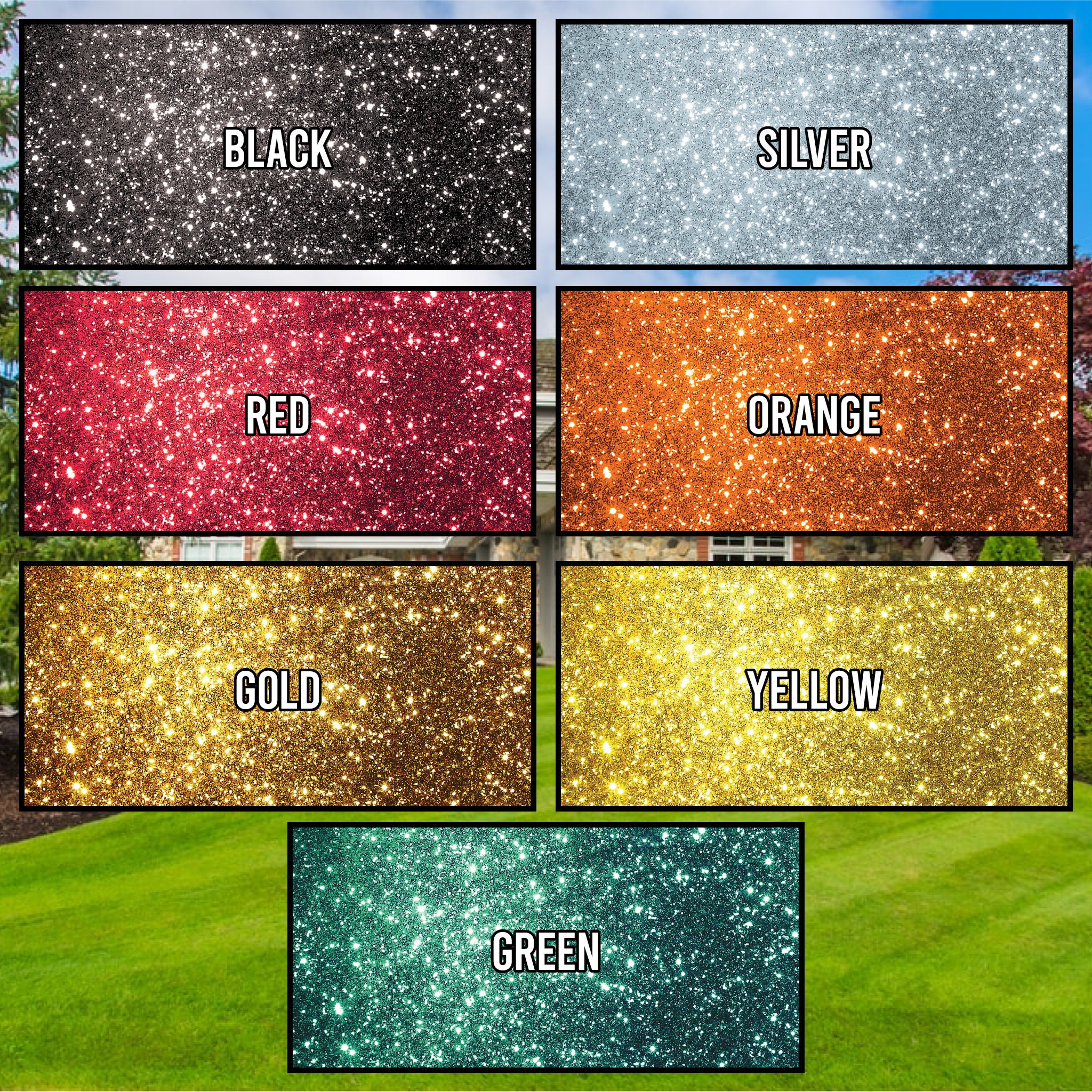 Sparkle Special Characters Yard Sign Letters: KG Thelasttime Font, 16pc ...