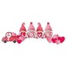 Pink & Red Love Gnomes With Hearts, 13pc Valentines Day Yard Art, Yard ...
