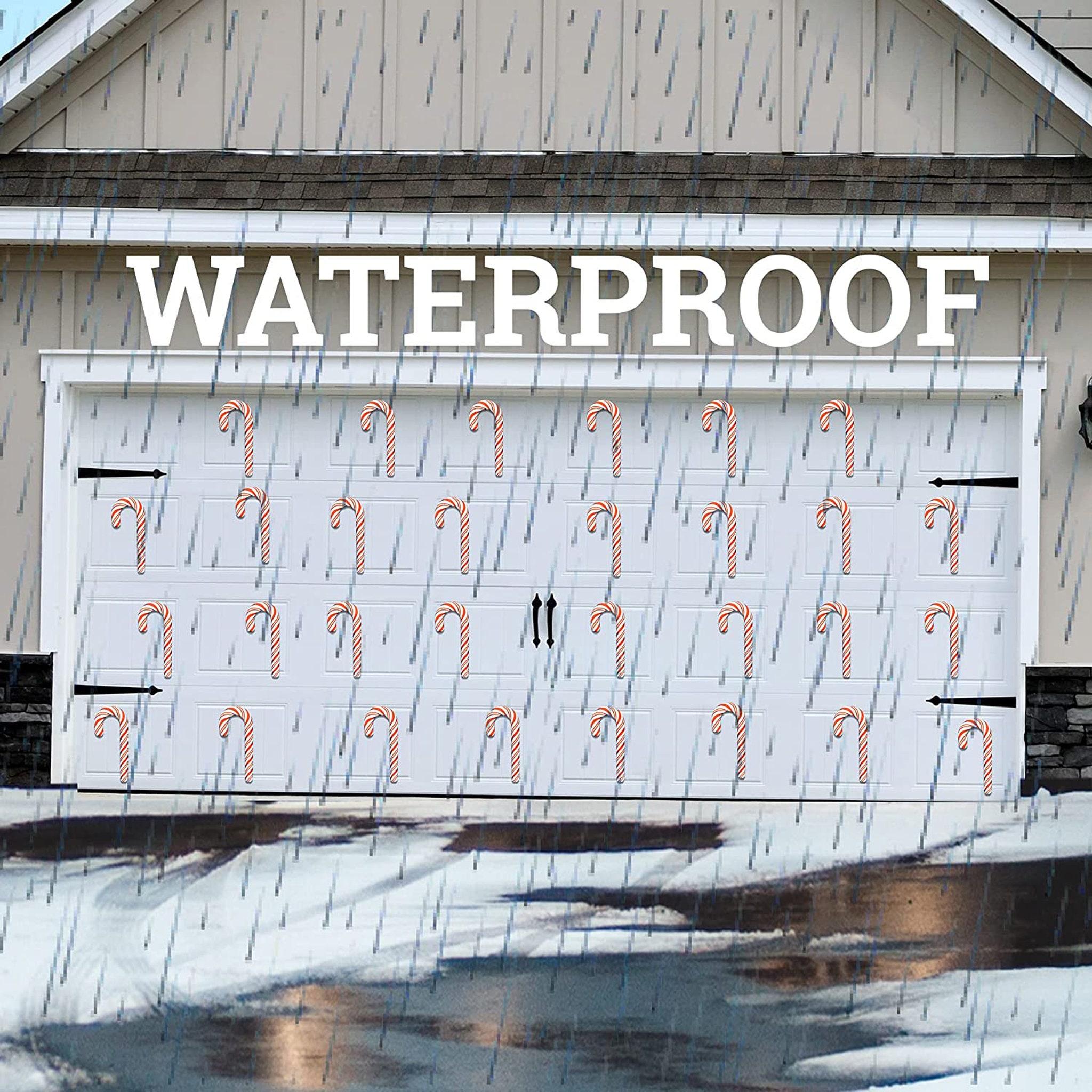 Magnetic Candy Canes, 30pc Christmas Magnet Set - Etsy